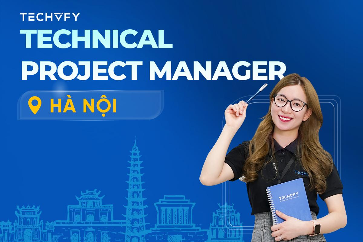 Tuyển dụng việc làm Technical Project Manager | TECHVIFY Careers