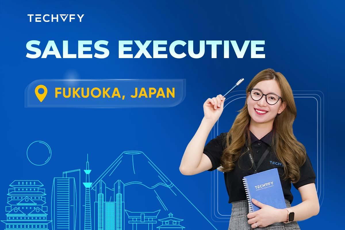 Tuyển dụng việc làm Sales Executive (Japan Market) | TECHVIFY Careers